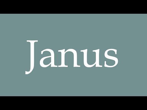 How to Pronounce ''Janus'' Correctly in French