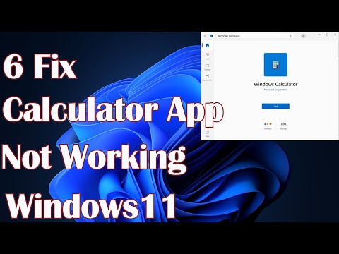 the Calculator App Not Working in Windows 11 - 6 Fix