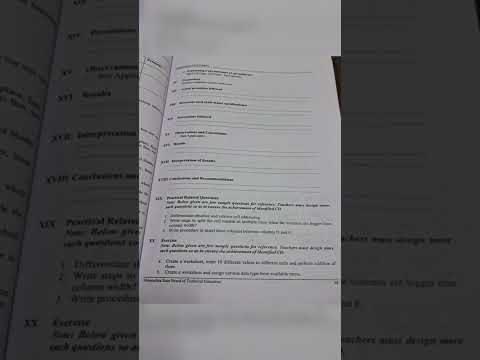ICT Practical no.9 Manual Writing #shorts