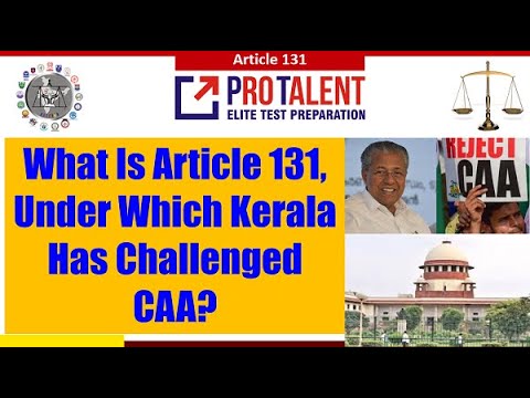 Article 131 I Original Jurisdiction of Supreme Court