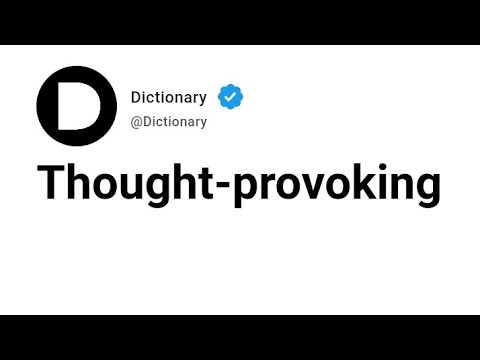 Thought-provoking Meaning In Bengali