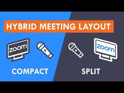 Hybrid meeting layout: What's the best place for your screen?
