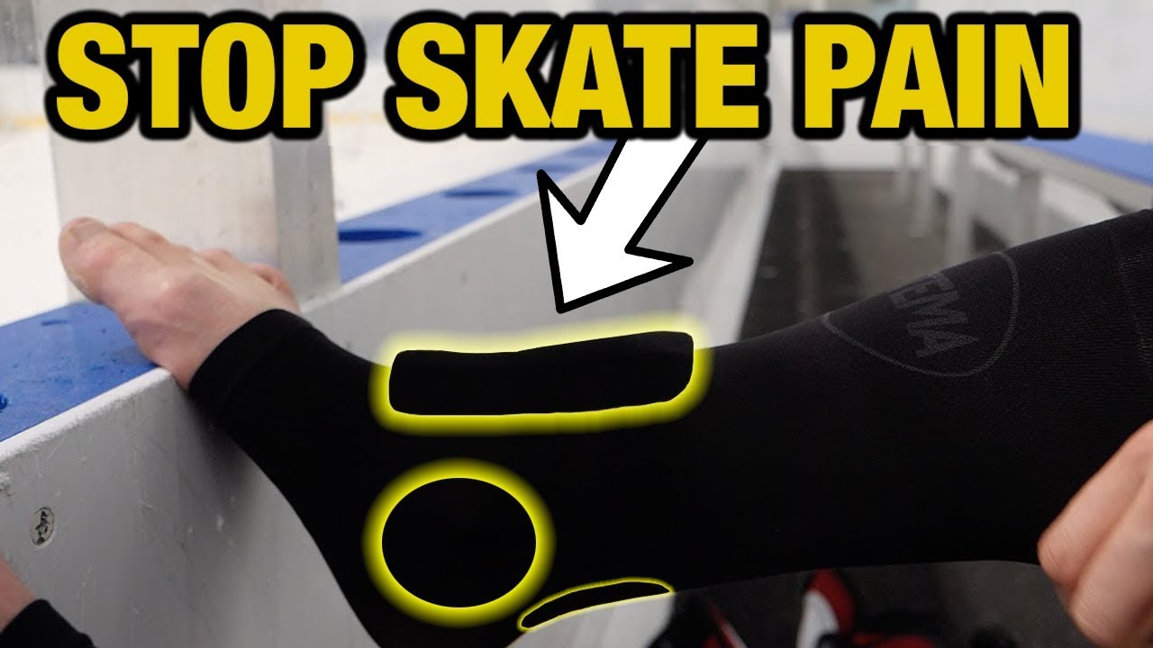 Stop Lace Bite and Pain In Hockey Skates - A Real Solution for Lace-Bite