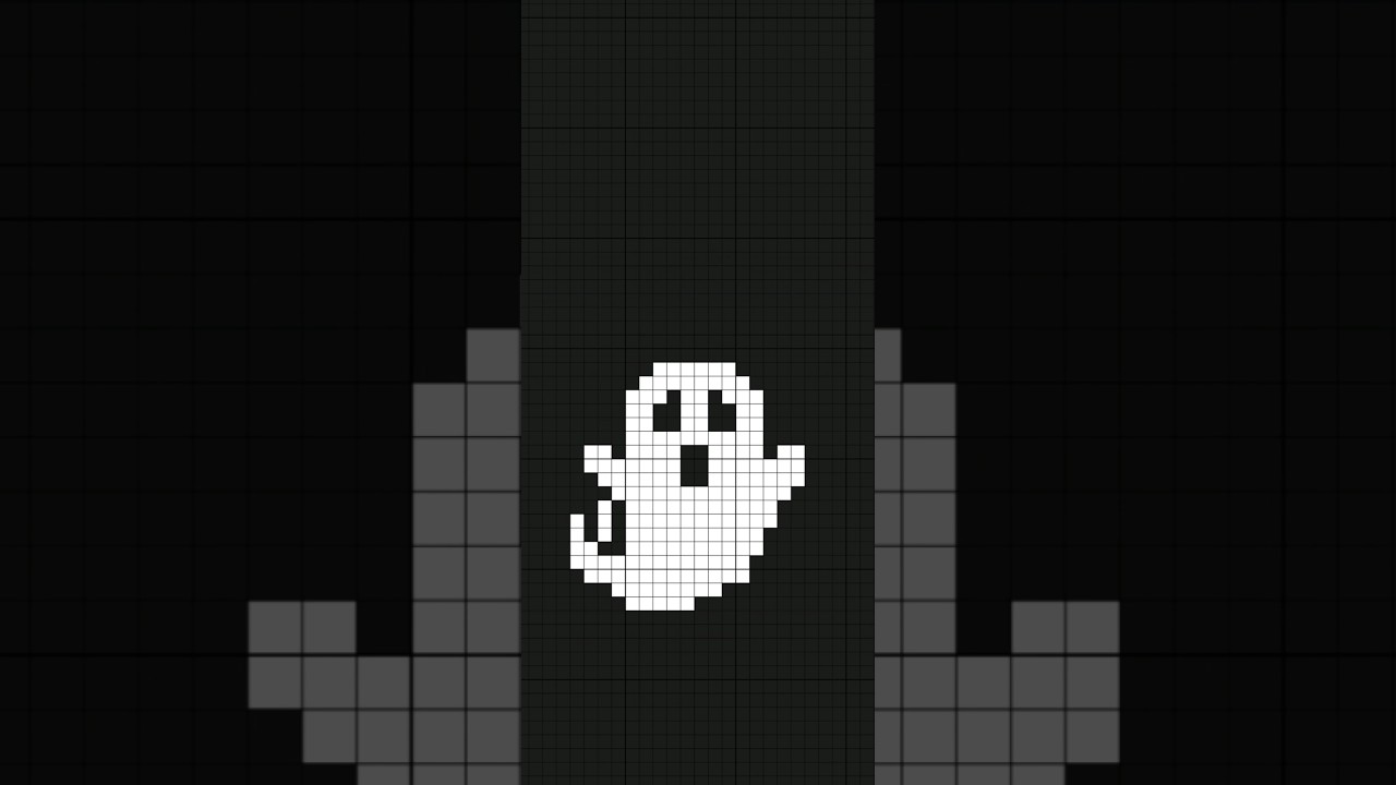 Scary Pixel Art 👻 #halloween