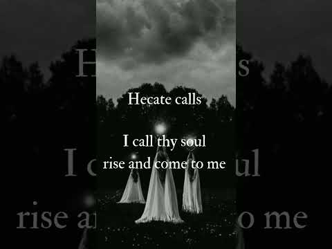 HECATE CALLS YOU ! #hecate #goddess #spiritual