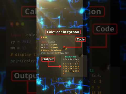 How to Create a Calendar in Python | Step-by-Step Tutorial
