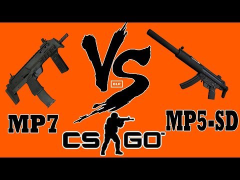 CS:GO | MP7 VS MP5-SD (Full Comparison)
