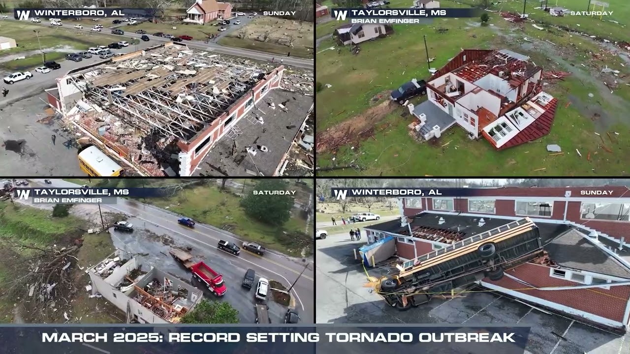 Top Weather Events of 2025: March