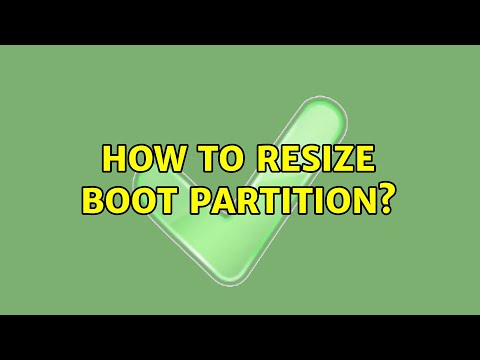 Ubuntu: How to resize boot partition?