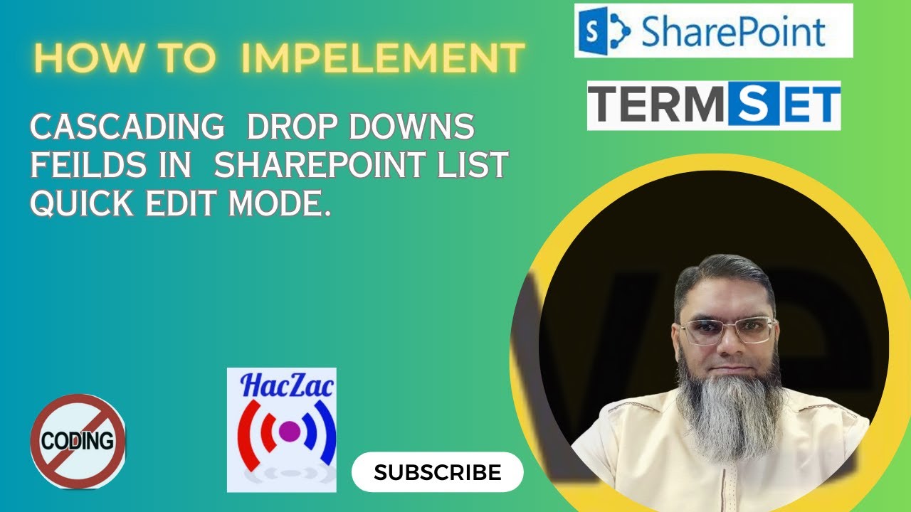 How To  Implement Cascading  Drop Downs fields in  Sharepoint List Quick Edit Mode without coding