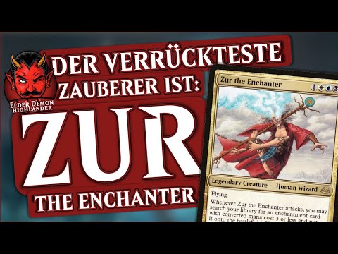 [DE] Elder Demon Highlander - Zur the Enchanter | Commander Legends ...