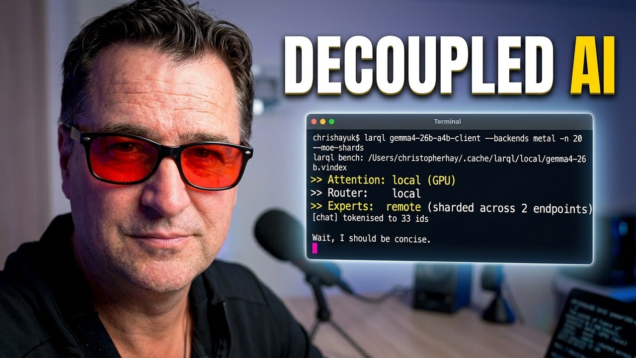 I Decoupled Attention from Weights - Gemma 4 26B