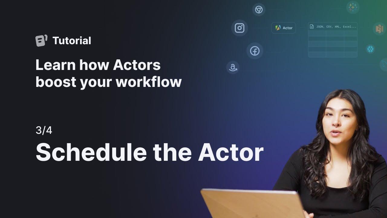 Getting Started with Apify 3/4 - Schedule your Actor