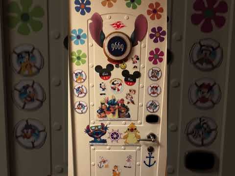 My door on #disneydream Transatlantic Silver Anniversary 🫶🏻 What do u think? #disneycruise #dcl
