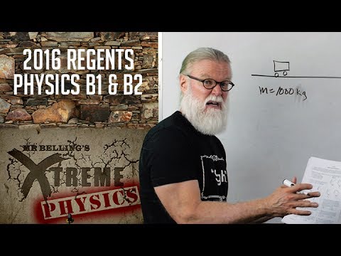 2016 NYS Regents Physics Exam parts B1B2