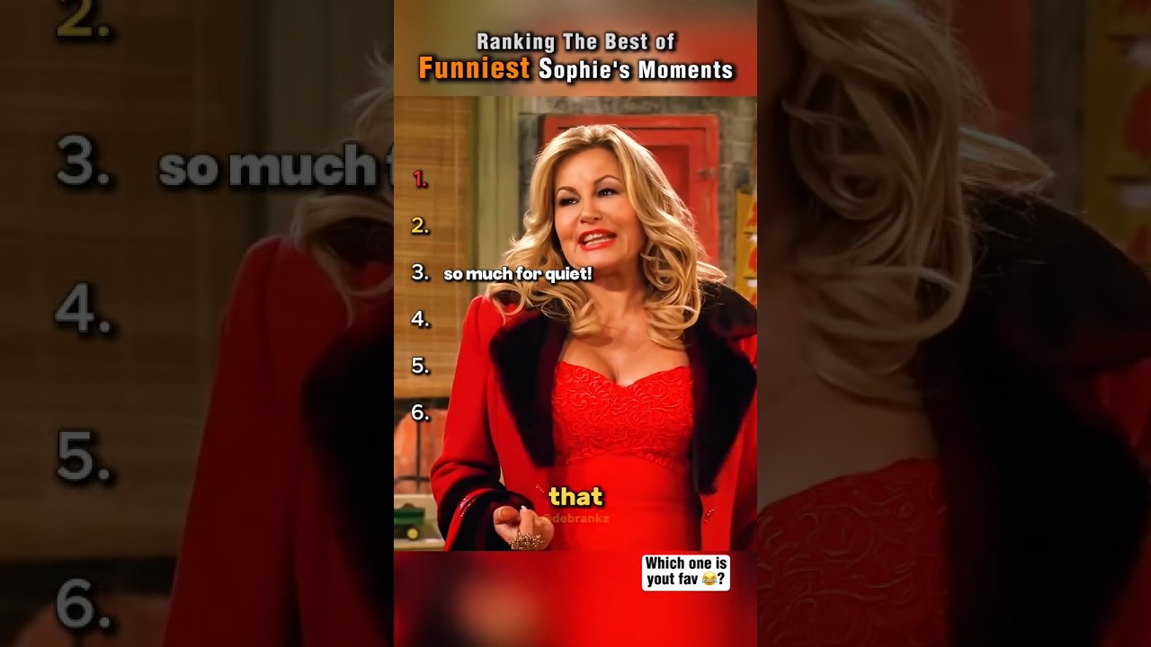 Ranking the funniest sophie's moment #ranking #sitcom #2brokegirlsbestmoments