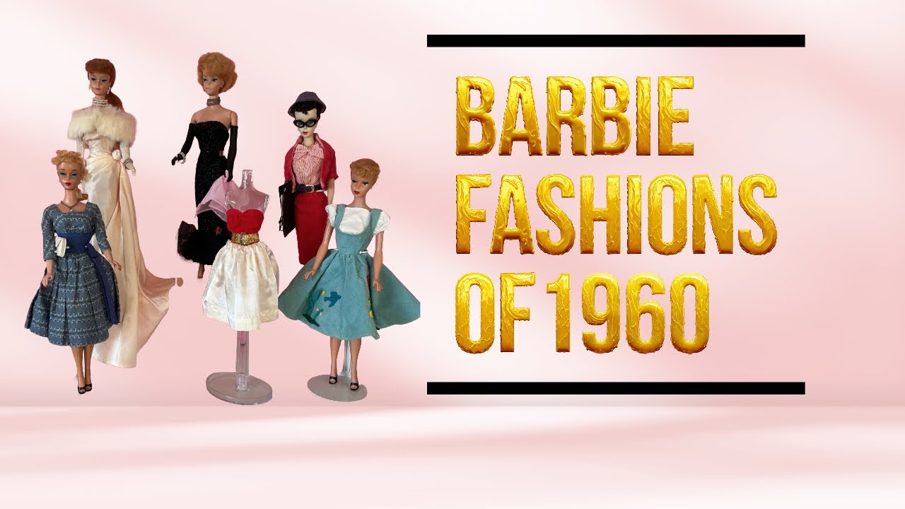 Vintage Barbie fashions of 1960 - the complete line