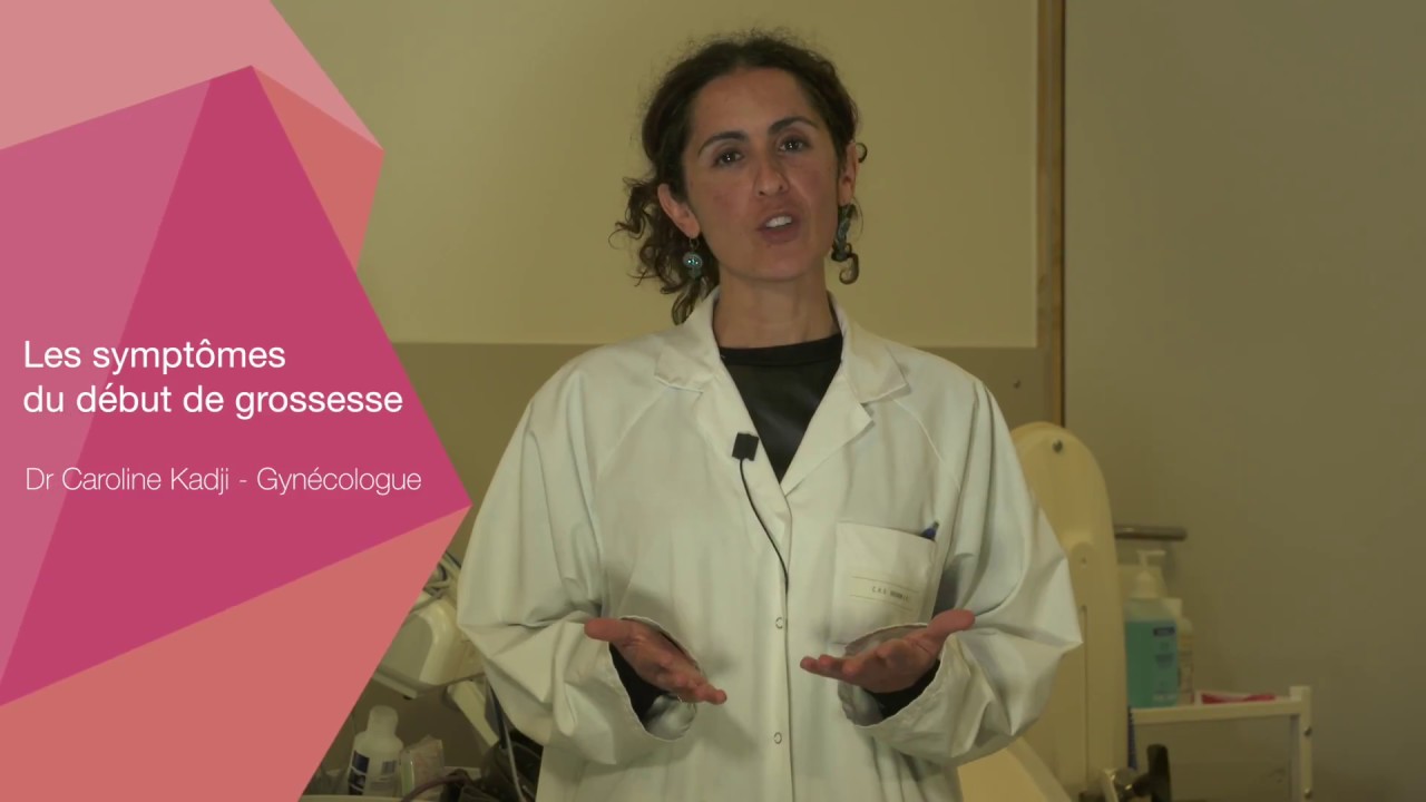 Symptômes de début de grossesse