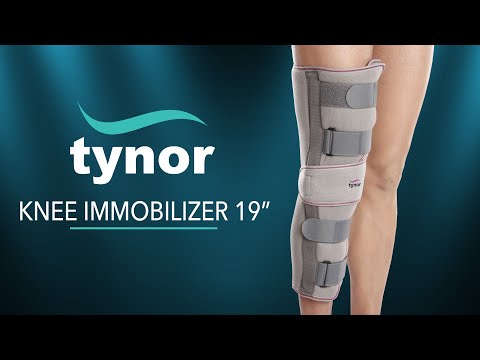 Tynor Knee Immobilizer 19 (D11) for immobilization, support and protection to the injured knee