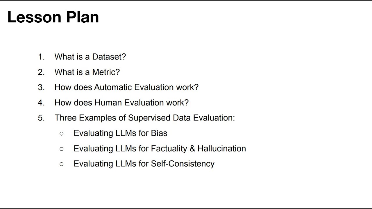 LLM Evaluation Basics: Datasets & Metrics