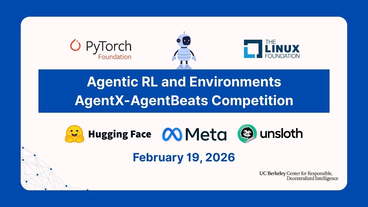 Linux/PyTorch Foundation Workshop w. Meta, HuggingFace, and Unsloth: Agentic RL and Environments