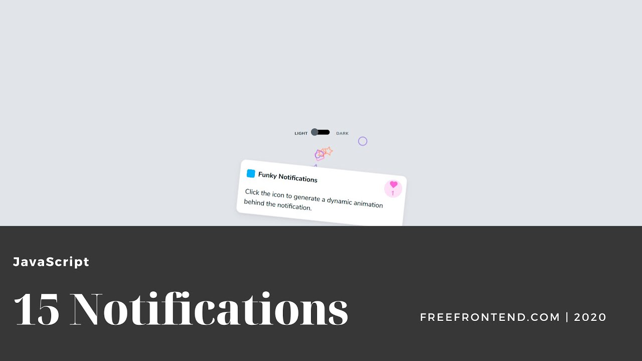 10+ JavaScript Notifications