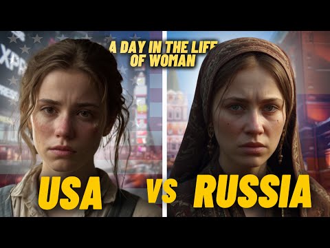 A Day in the Life of Women: Russia vs USA - Cultural Differences you Won’t Believe!