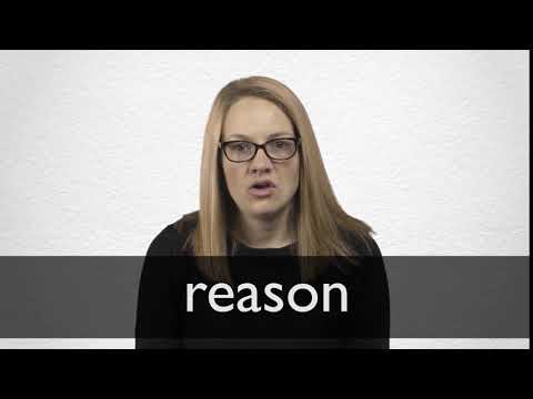 REASON Synonyms | Collins English Thesaurus