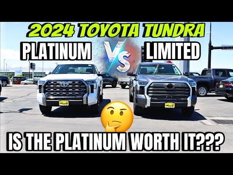 2024 Toyota Tundra Limited VS Platinum: Is The Platinum Really Worth $8k More???
