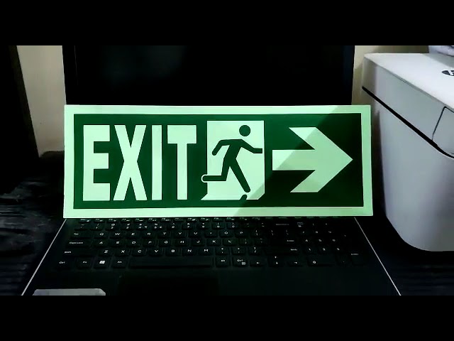Exit Signage - Emergency Led Exit Light Manufacturer from Vasai