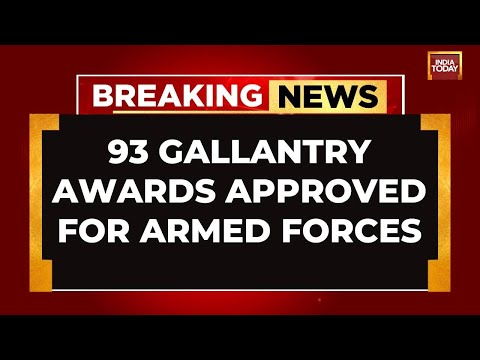 President Draupadi Murmu Approves 93 Gallantry Awards For Armed Forces Personnel | India Today