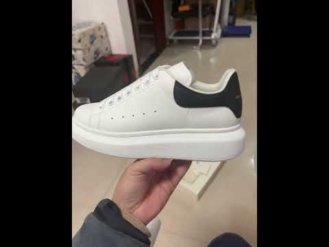 TOP Alexander McQueen Oversized Sneaker 'White Black' review