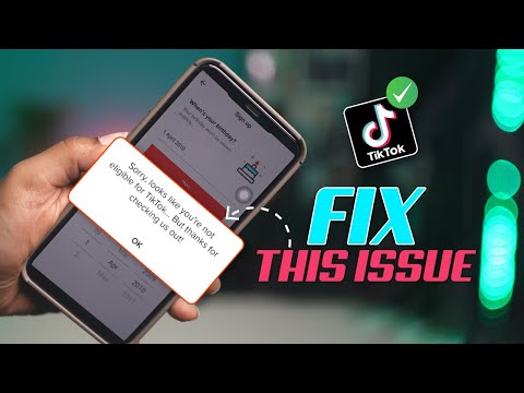 How to Fix “Sorry, Looks Like You're Not Eligible for TikTok” Error on iPhone