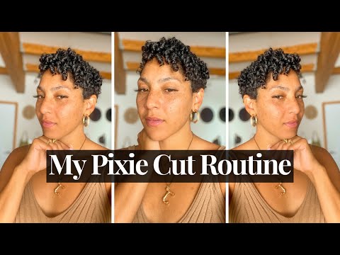 Curly Pixie Routine for Defined Curls | Lil Miss JB Style