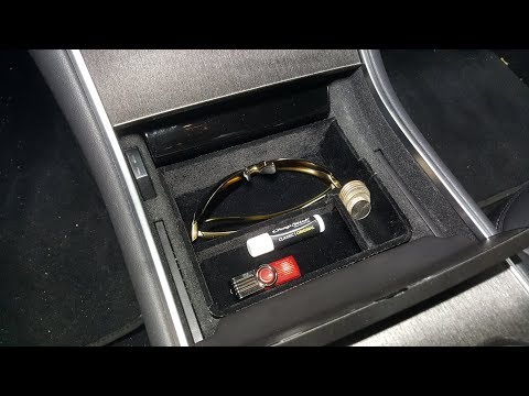 Thingiverse - Tesla Model 3 center console tray bin storage by jonco223