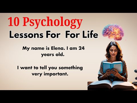 10 Psychology Lessons For Life || Graded Reader || Improve Your English Fluency ✅️