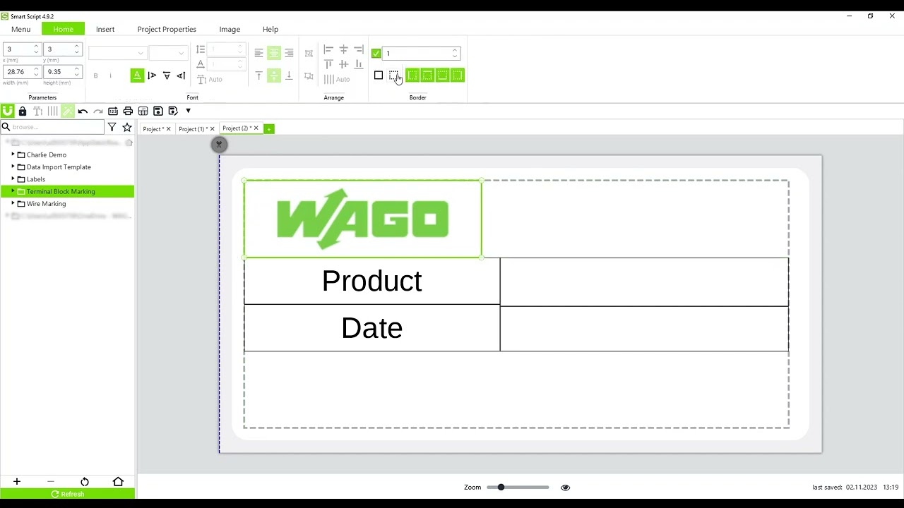 Smart Script Tutorial: Label Creation