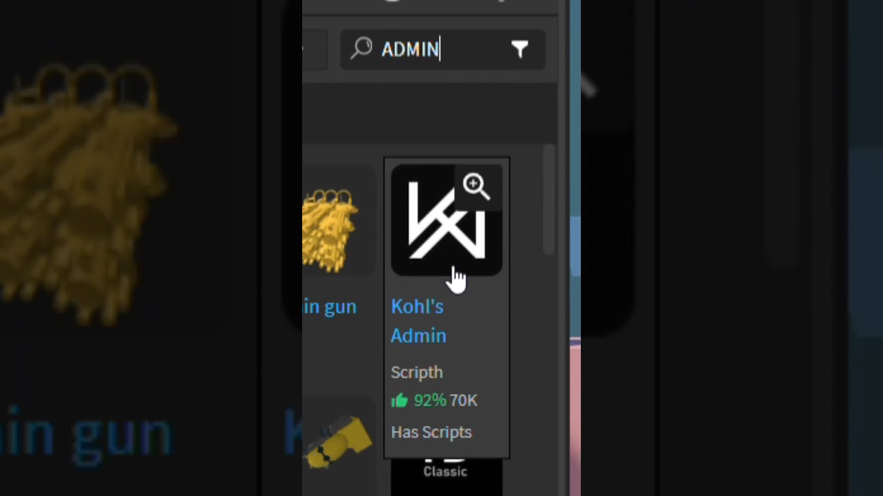 This is how you can add admin commands!! 🔥💀 #roblox #robloxshorts