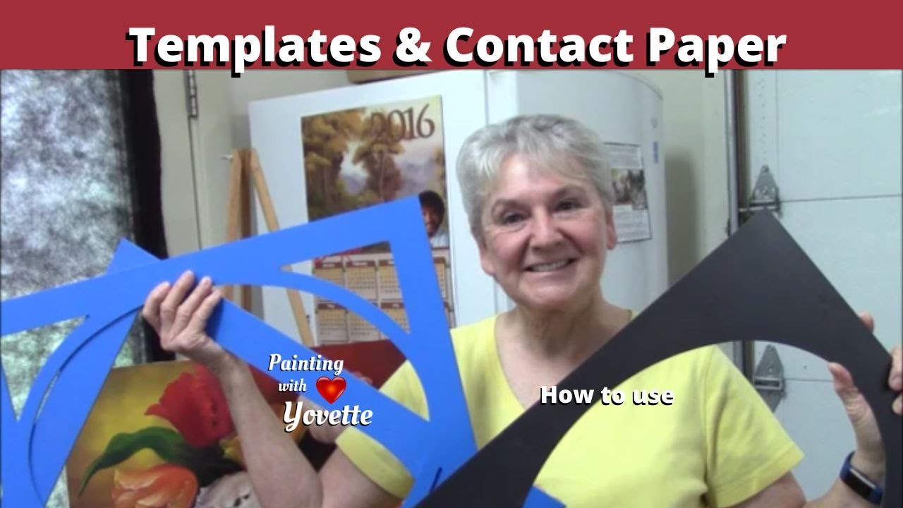 How to USE TEMPLATES And CONTACT PAPER // With Yovette
