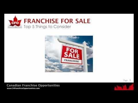 Franchise For Sale | Top 5 Things to Consider Before You Buy