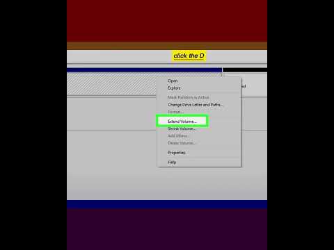 How to Transfer Disk Space from the D to C Drive