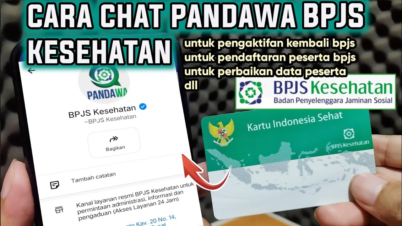 CARA CHAT PANDAWA BPJS KESEHATAN