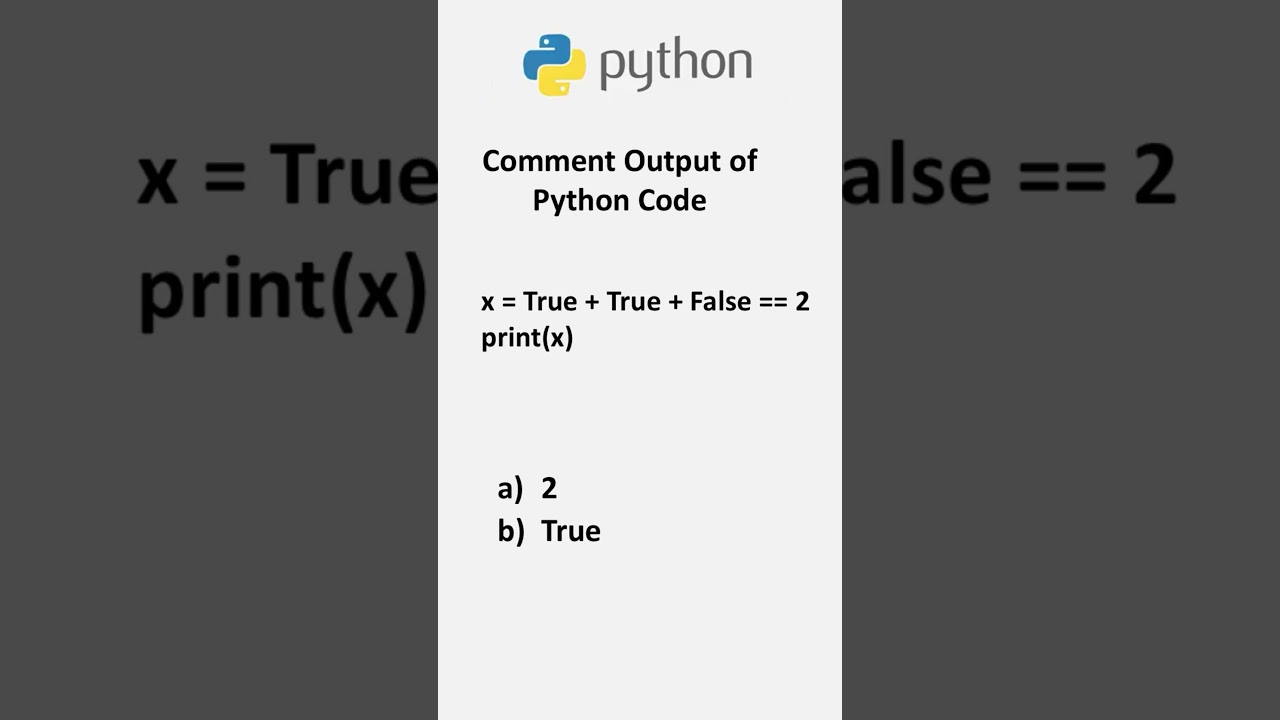 Python Quiz Challenge #codewithtj