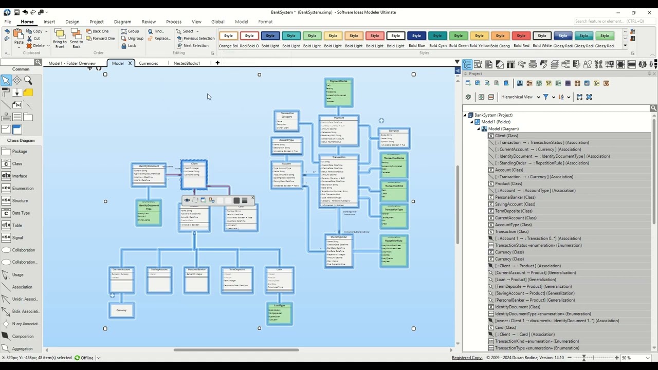 Mastering Selection Techniques in Software Ideas Modeler