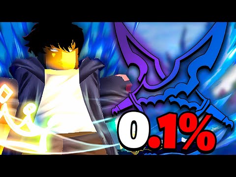 Evolving The 0.1% MONARCH Sung Jin Woo In ROBLOX Anime Royale!