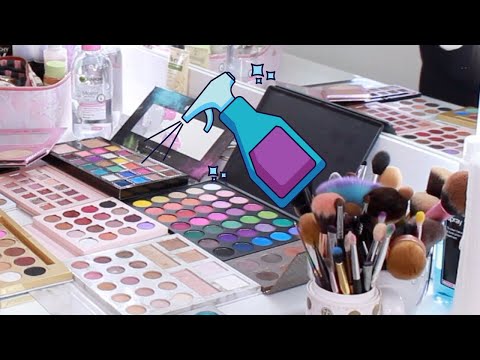 Let's Clean My Makeup Kit | Let's deep clean all my makeup collection
