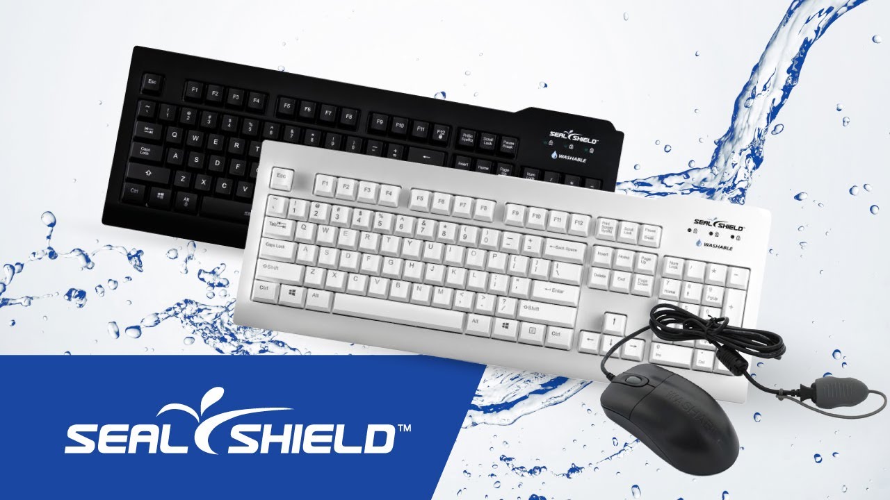Seal Shield Antimicrobial & Waterproof Keyboards & Mice