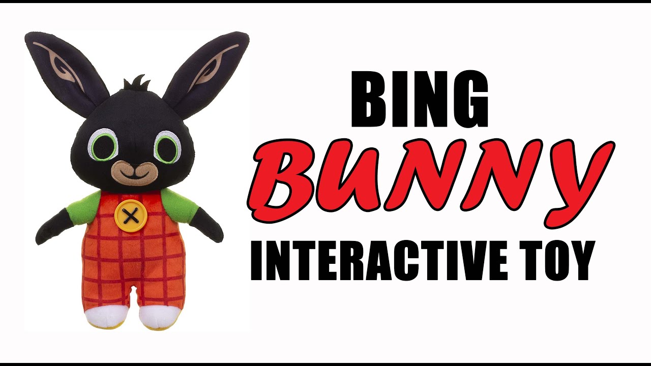 SOLD - Bing Bunny Walking Talking Interactive Toy 13” CBeebies Rabbit Fisher-Price