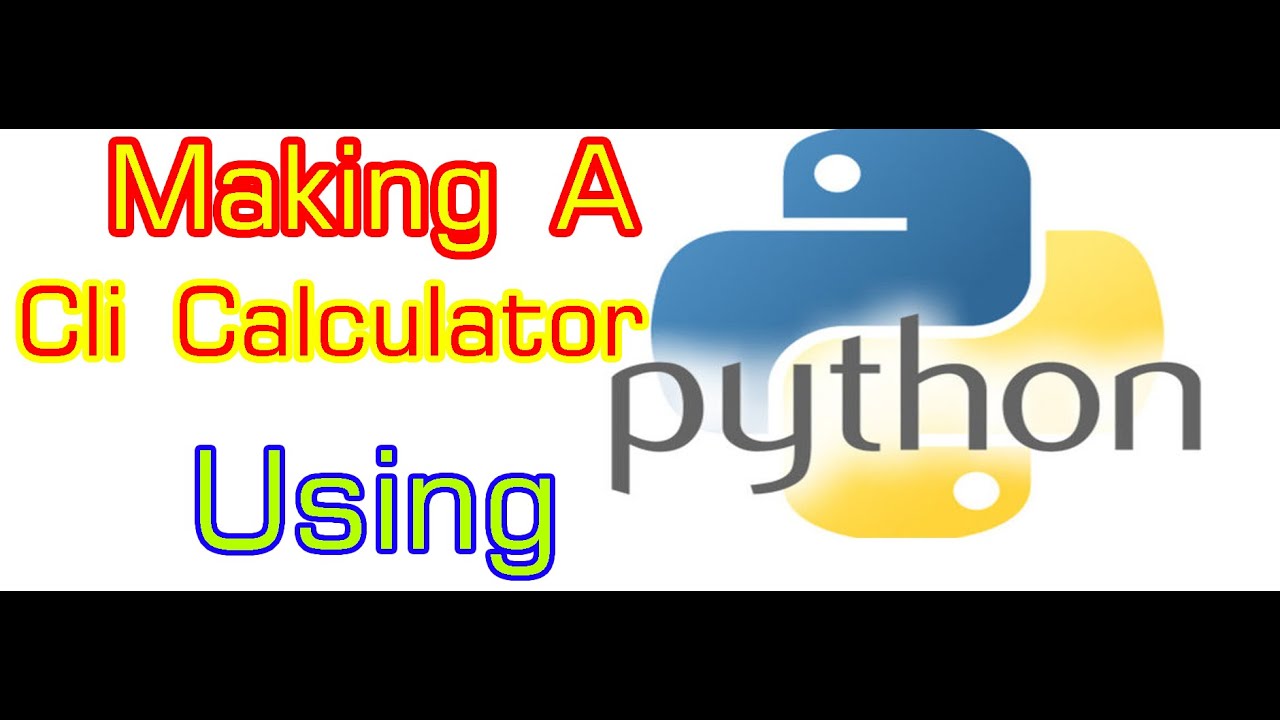 Making A CLI(Command Line Interface) Calculator Using Python.|| Python Calculator.||||