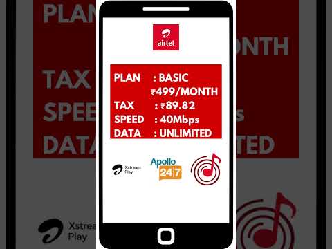 Airtel Xstream Fiber Plans - 2023 #airtel #xstream #fiber